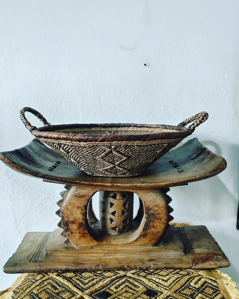 Vintage Ashanti Stool. | Soweto Game Skin
